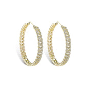 CUBAN HOOP EARRINGS - Earrings - BBYKUTE
